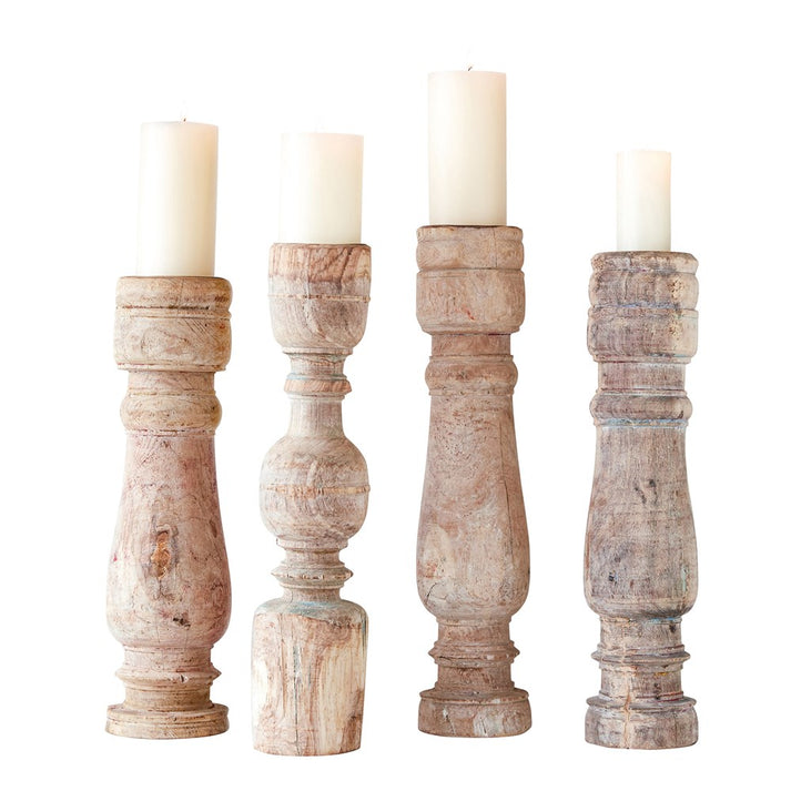 Hand-Carved Table Leg Pillar – Reclaimed Warehouse
